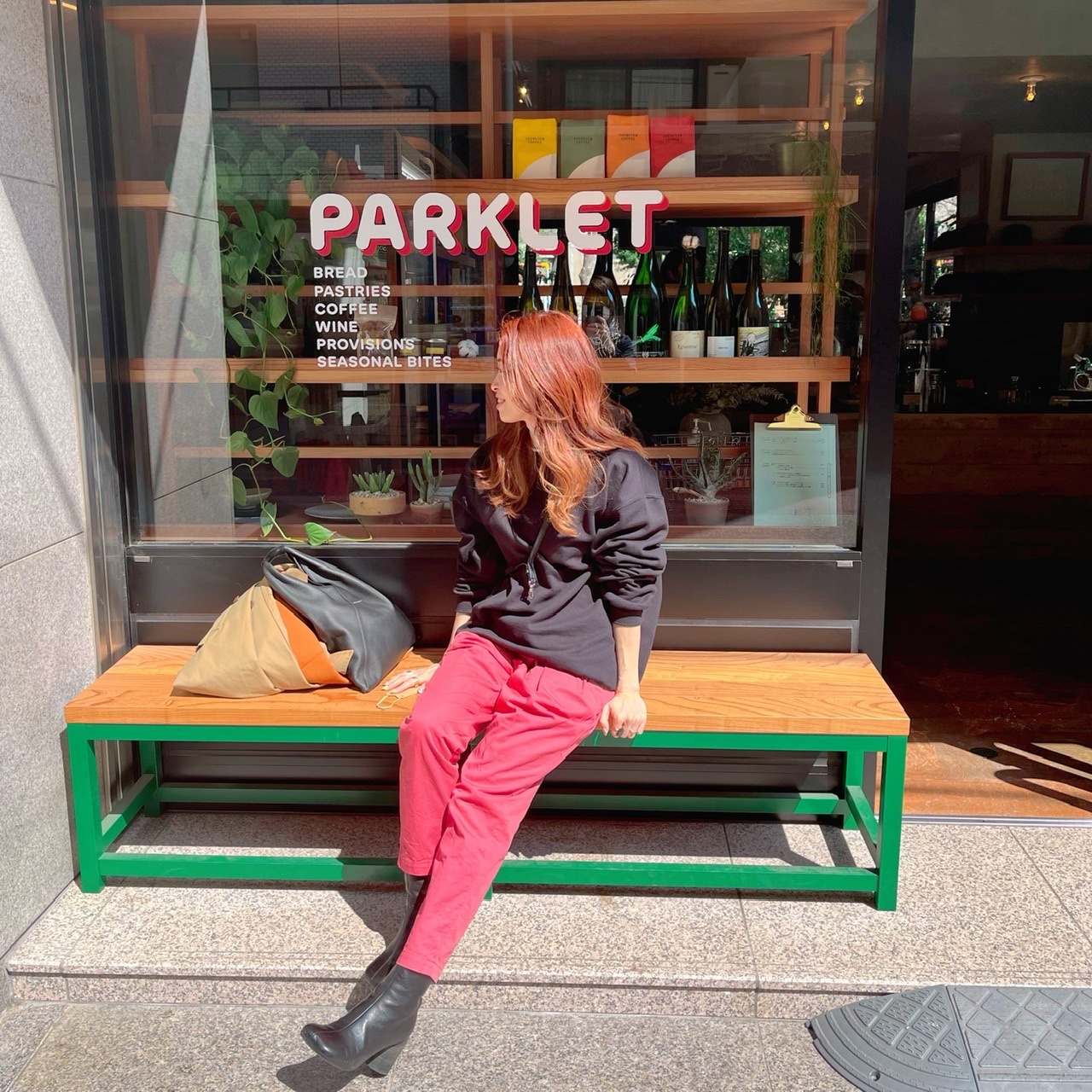 【日本橋Parklet Bakery】今年オープンしたてのお洒落ベーカリーカフェへ。 | ファッション誌Marisol(マリソル) 40代をもっとキレイに。女っぷり上々！