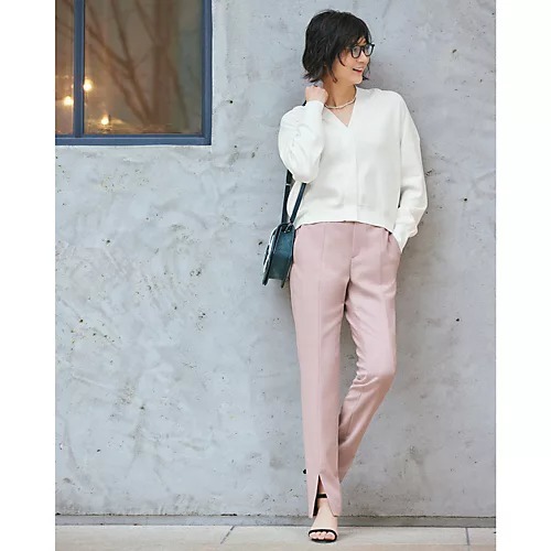 【E by eclat 】新作アイテムを実際に着てみました！VOL.13 | Web eclat | 50代女性のためのファッション、ビューティ、ライフスタイル最新情報