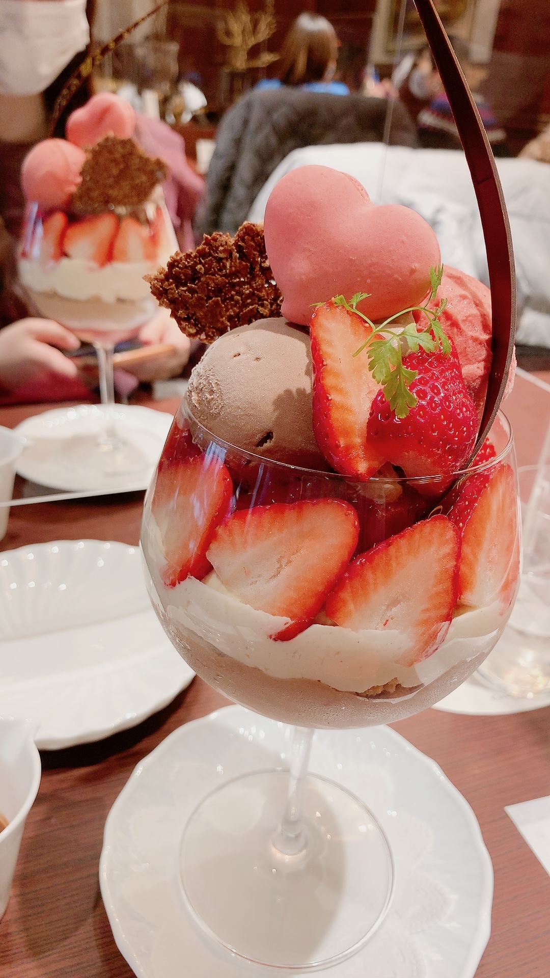 いちごパフェ カカオティエ五感 | チームJマダム みこのブログ | チームJマダムブログ | Web eclat